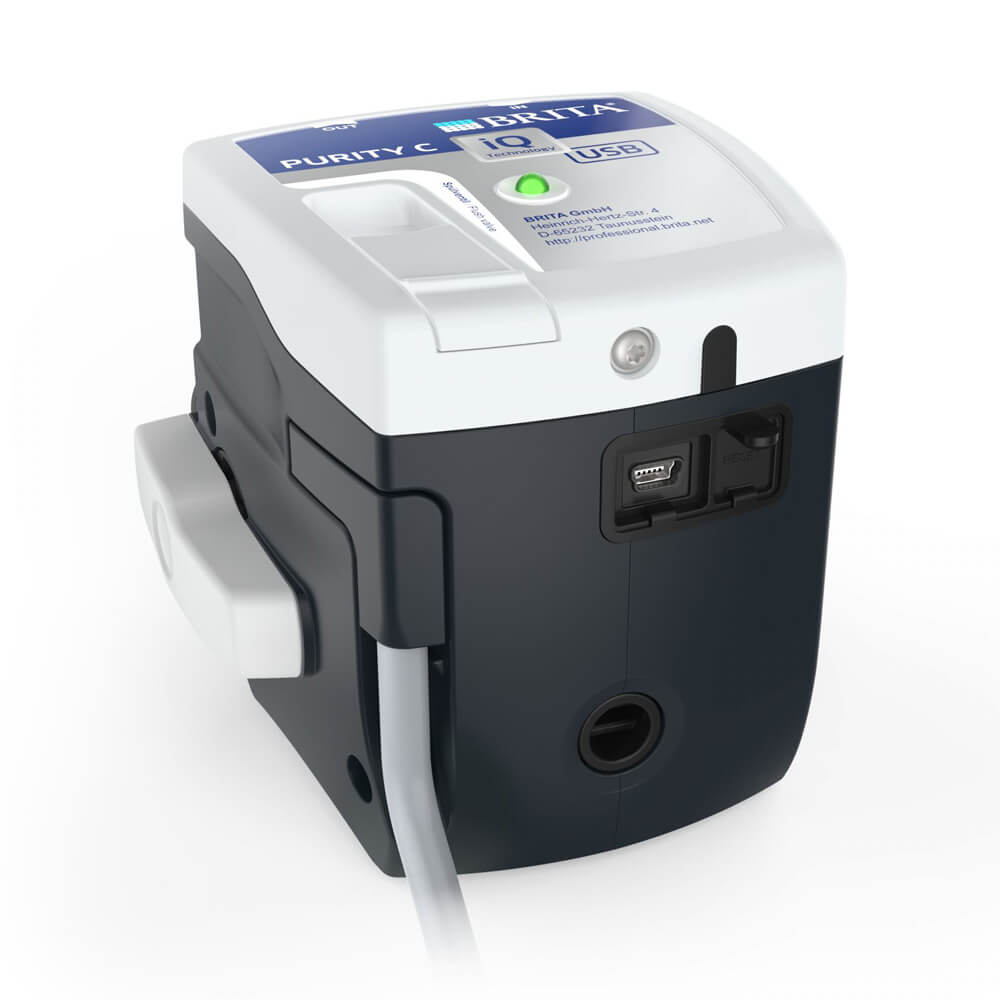 Brita Purity C IQ filter head for water filters with LTE radio module ...